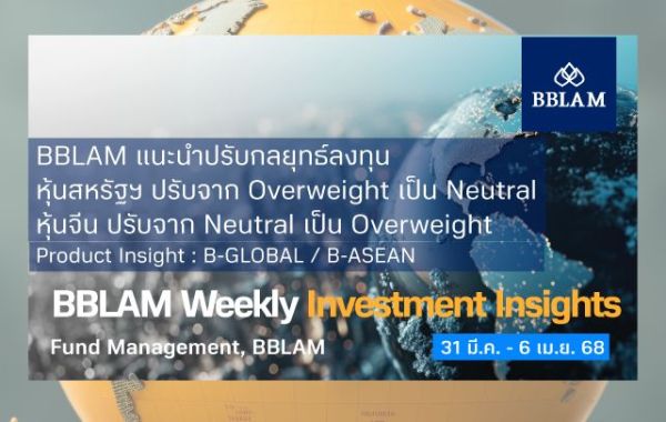 31 มี.ค. - 6 เม.ย. 2568 :: BBL Asset Management Co.,Ltd.