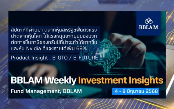 4 - 8 มิถุนายน 2568 :: BBL Asset Management Co.,Ltd.
